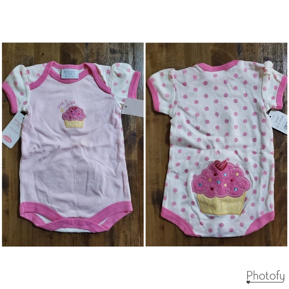 Bon Bebe | One Pieces | Nwt Cute Bon Bebe Baby Girl Pink White Little ...